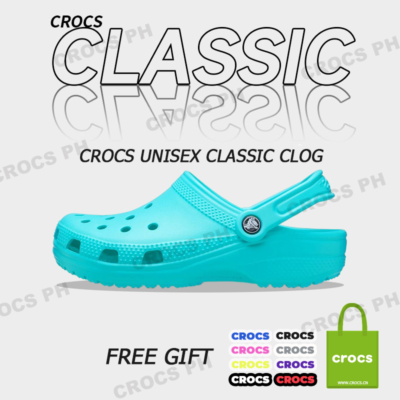 Crocs Unisex Classic Green Clog Sndals Fashions Slippers With Free ...
