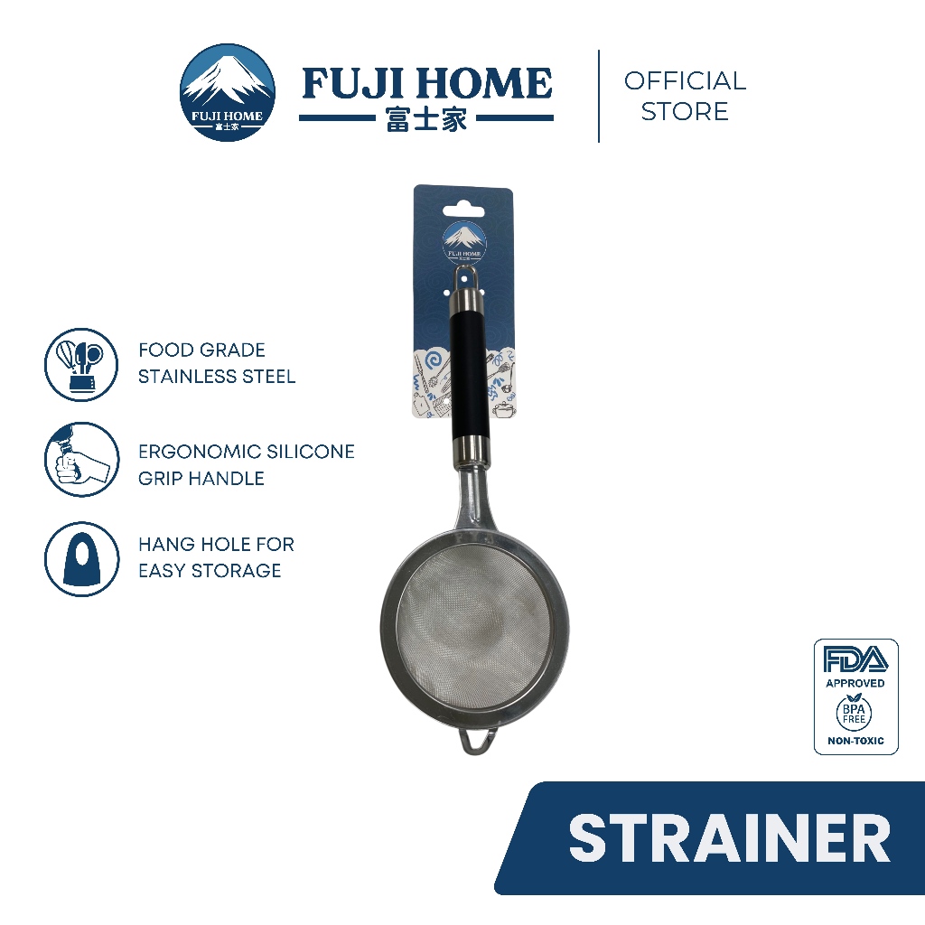 FUJI Kitchenware Multipurpose Mini Strainer V1| Stainless Steel with ...