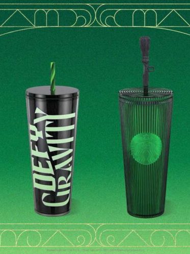 Starbucks x Wicked Collab. Elphaba Collection Tumblers and Cold Cups ...
