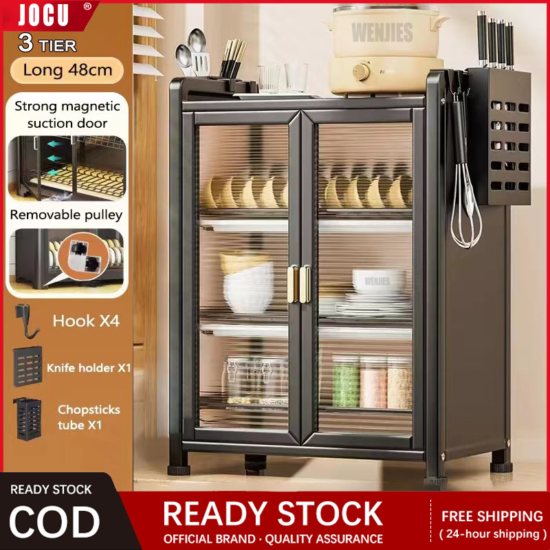 2/3 Tier Dish Rack Cabinet Organizer Dish Cabinet Drawer Countertop ...