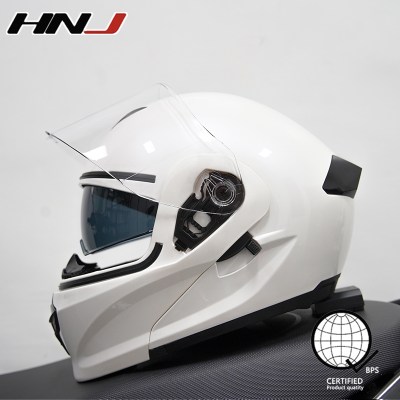 HNJ A119 Motorcycle Modular Helmet Men's Full Face dual Visor for women ...