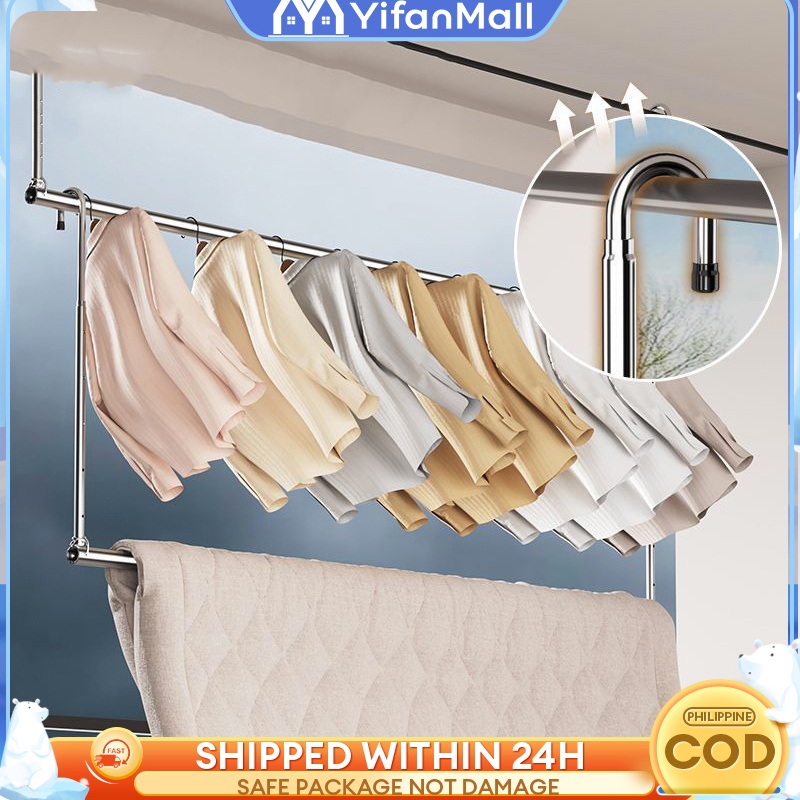 Drying Rack Retractable Sampayan indoor ng damit adjustable Stainless ...
