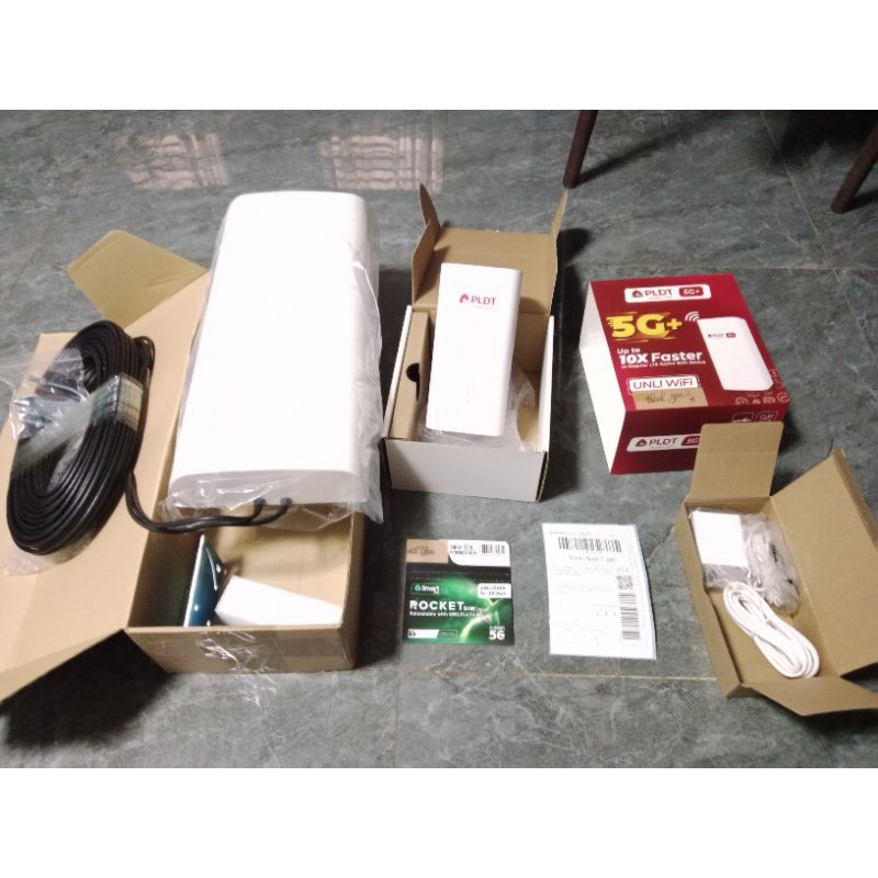 Smart 5g Max Wifi Modem + Outdoor Mimo Antenna | Shopee Philippines