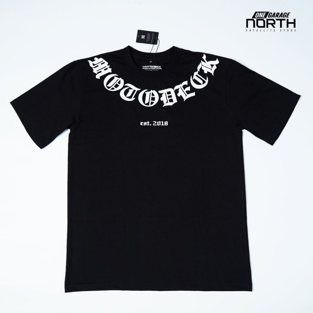 Motodeck Old English Script Shirt | Shopee Philippines