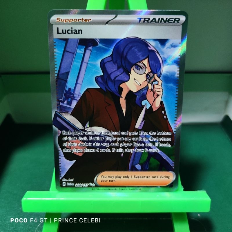 Pokemon TCG - Lucian Full Art | Shopee Philippines