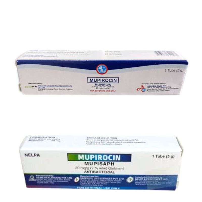Mupirocin (MUPIROW/MUPISAPH) 5G | Shopee Philippines