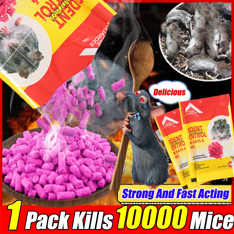 Japan 20PCS Rat Killer Poison 200X Effective Mouse Poison Bait Rat Trap ...