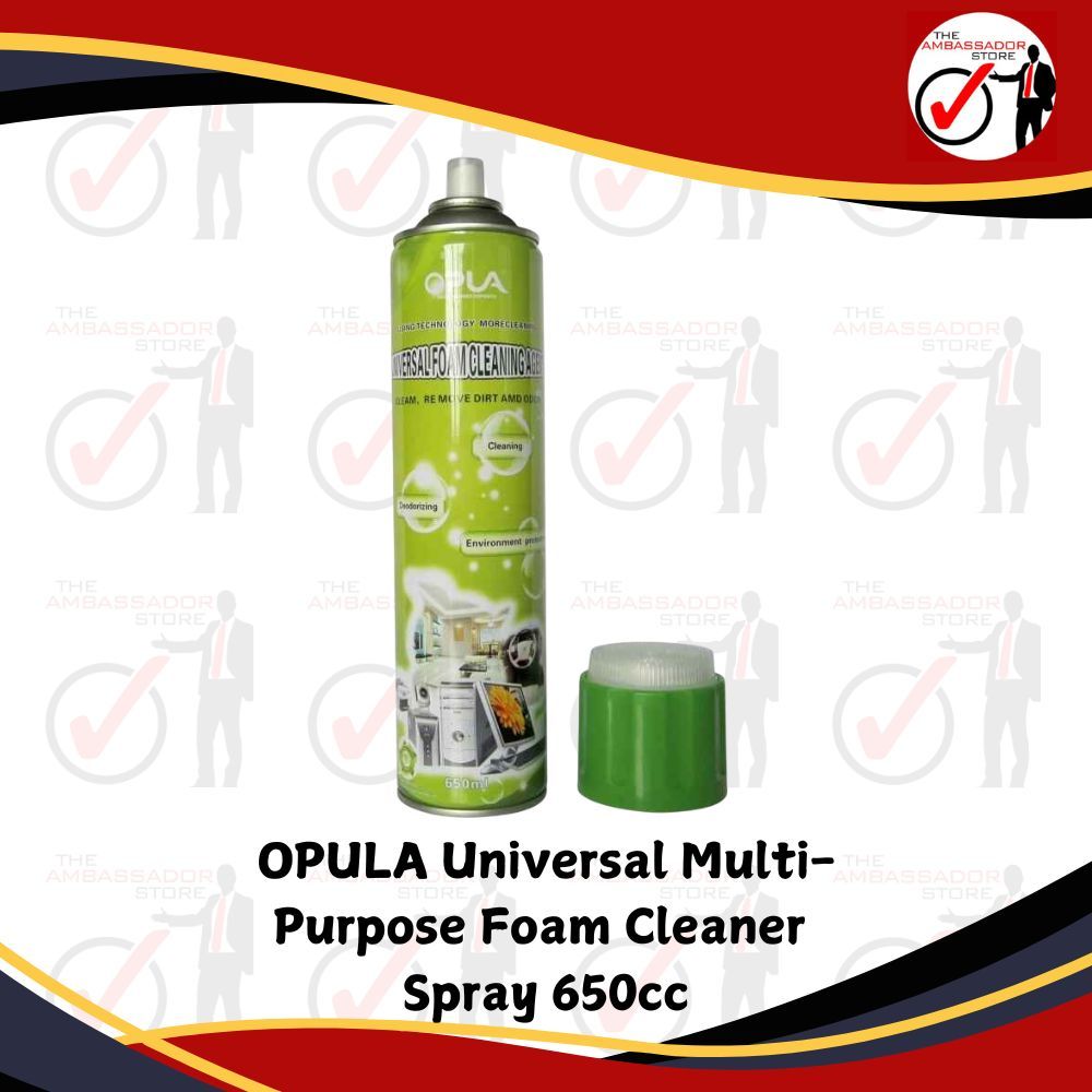 OPULA Universal Multi-Purpose Foam Cleaner Spray 650cc | Shopee Philippines