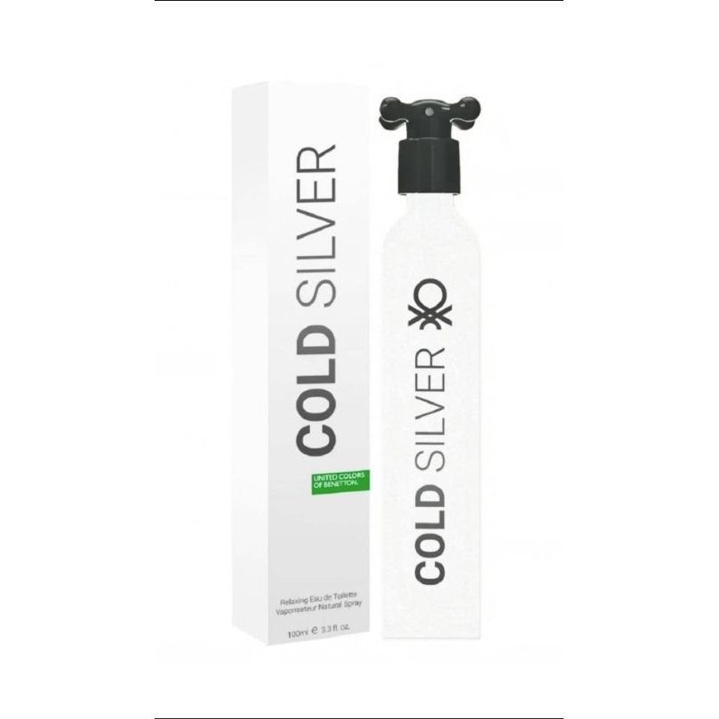 Benetton Cold Silver for Men | Shopee Philippines