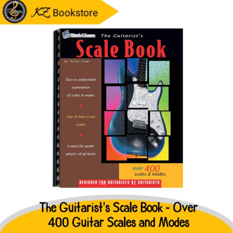 The Guitarist's Scale Book - Over 400 Guitar Scales and Modes | Shopee ...