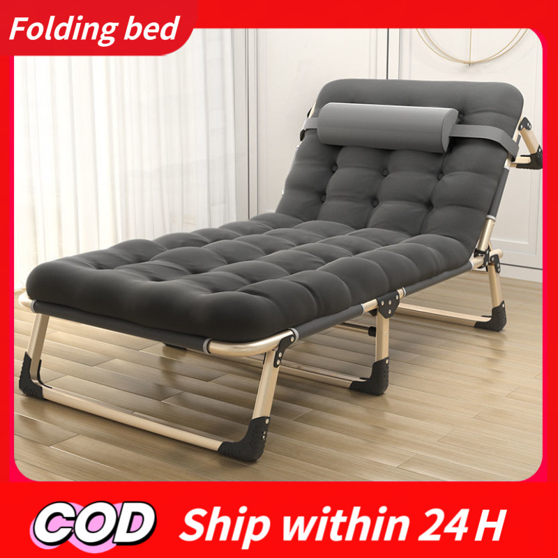 foldable bed, folding chair bed, adjustable folding nap bed, easy to ...