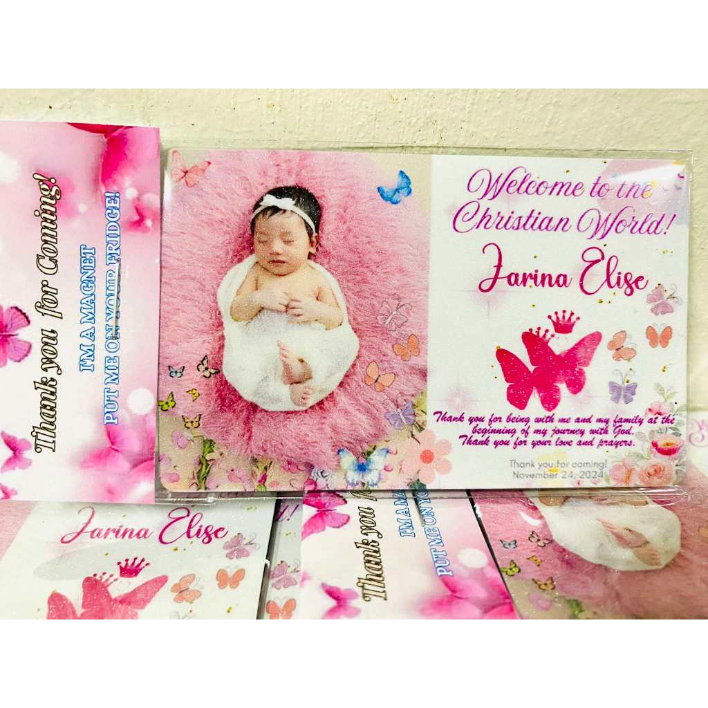 ATM Size Personalized Ref Magnet | Shopee Philippines