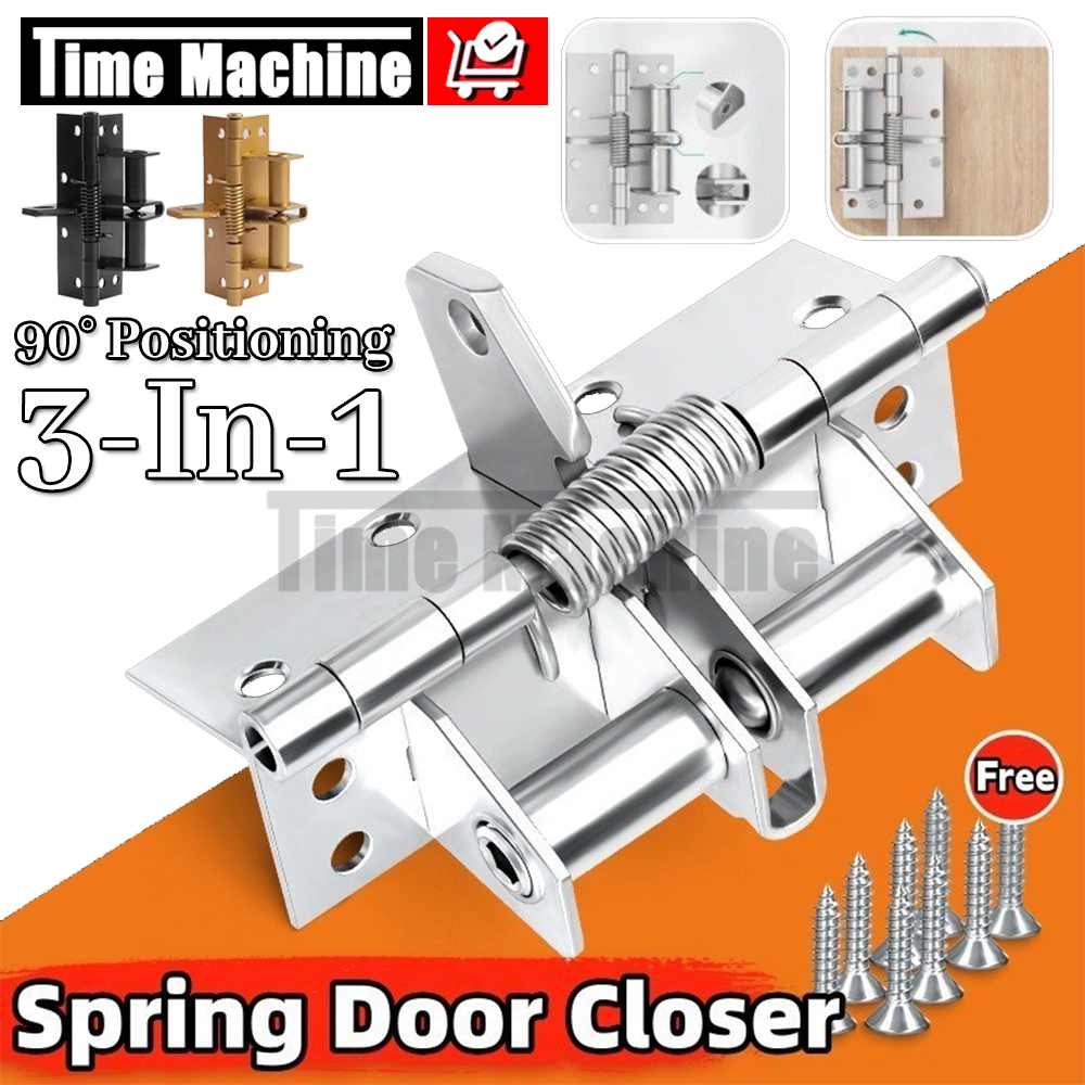 Automatic Door Closer Hinges ( 4x2 ) 90 Degree Right Angle Locator Door ...