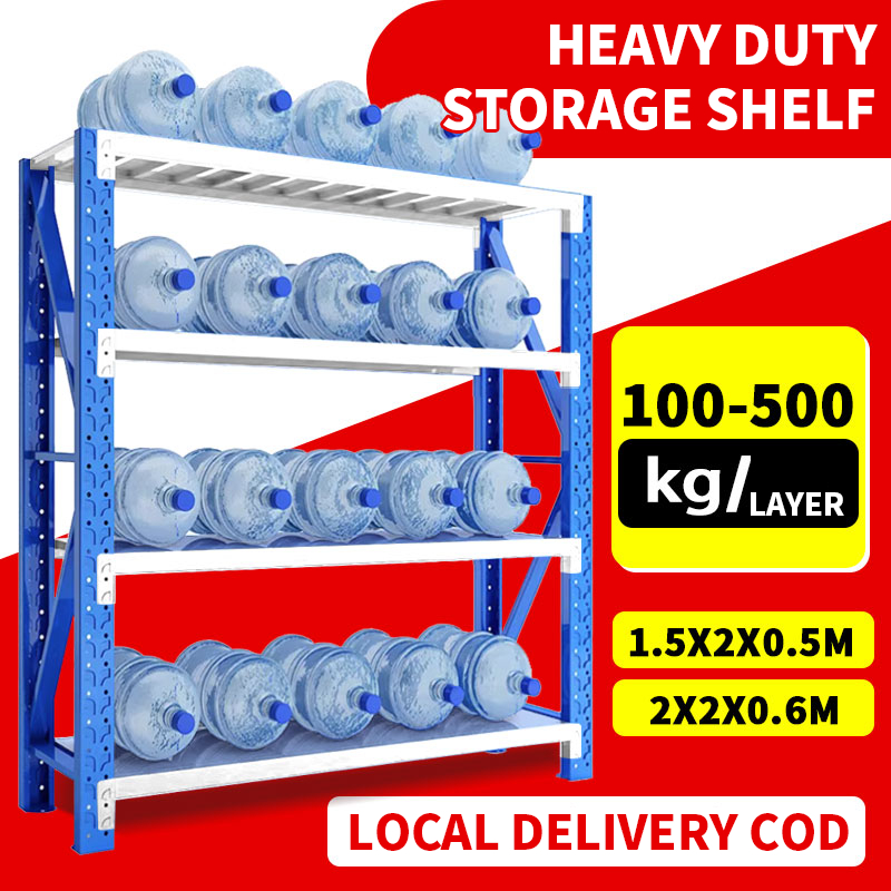 Heavy Duty Storage Shelf Industrial Warehouse Rack Construction Shelves ...