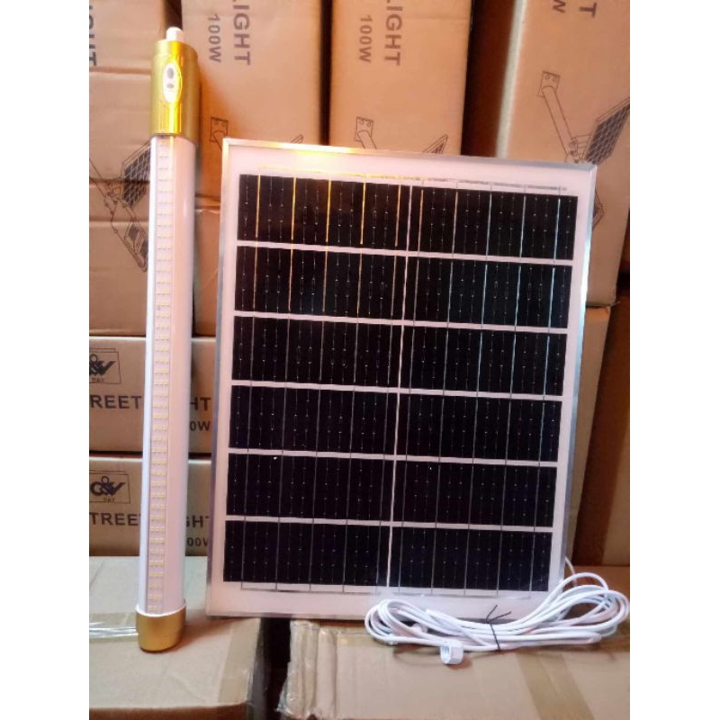 Solar Flourescent Tube LED Lamp | Shopee Philippines