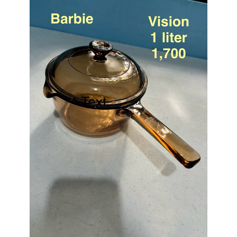 vision cookware 1 liter (Barbie) | Shopee Philippines