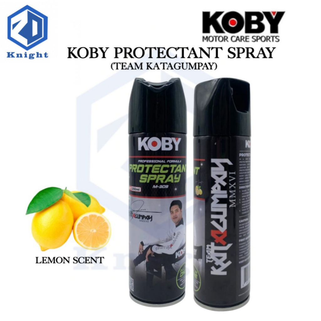 KNIGHT KOBY x TEAM KATAGUMPAY PROTECTANT SPRAY 250ML LEMON SCENT ...