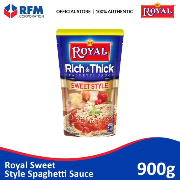 Royal Spaghetti Sauce Sweet Style 900g | Shopee Philippines
