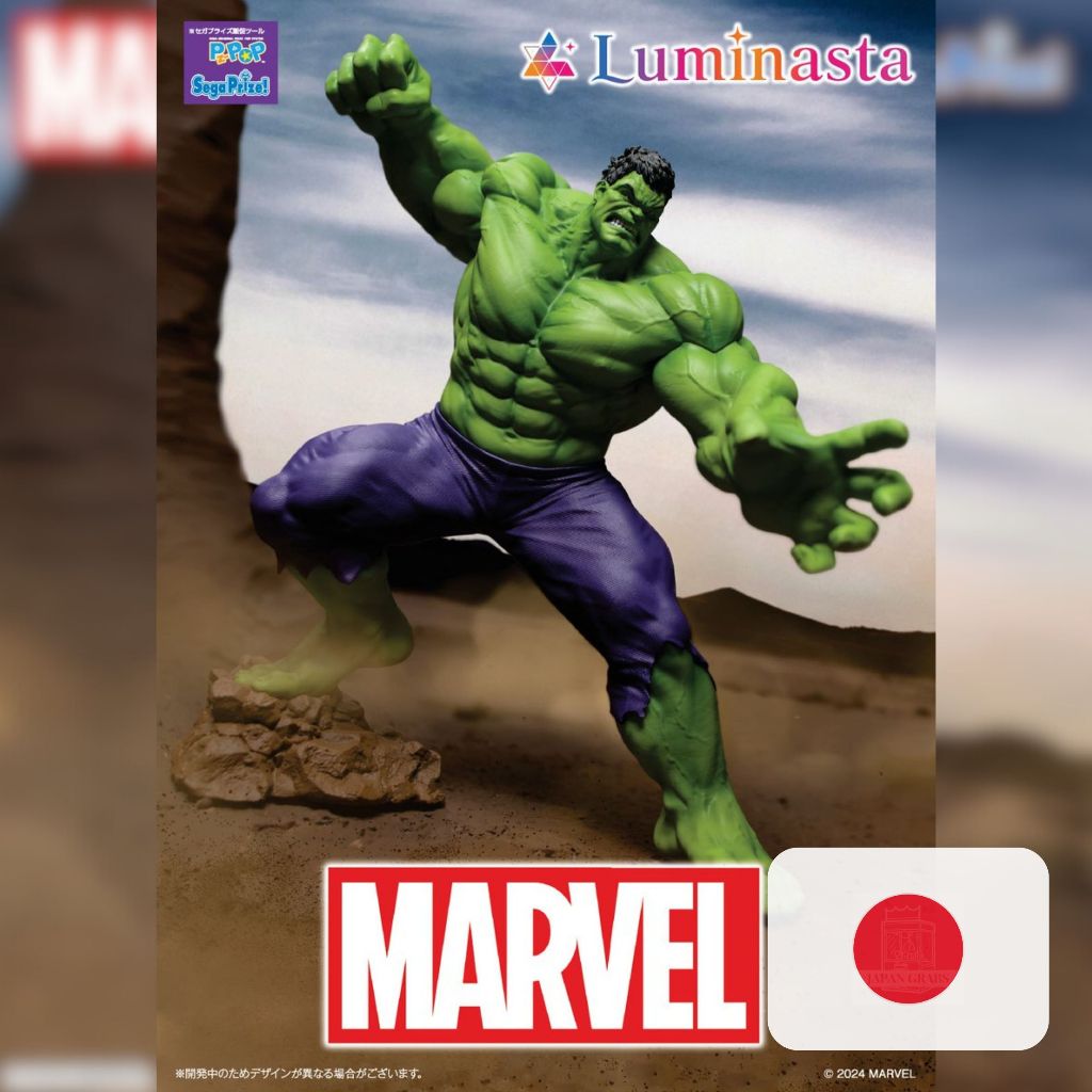 SEGA MARVEL Luminasta Hulk Figure [New] [Authentic] [Shipped from Japan ...