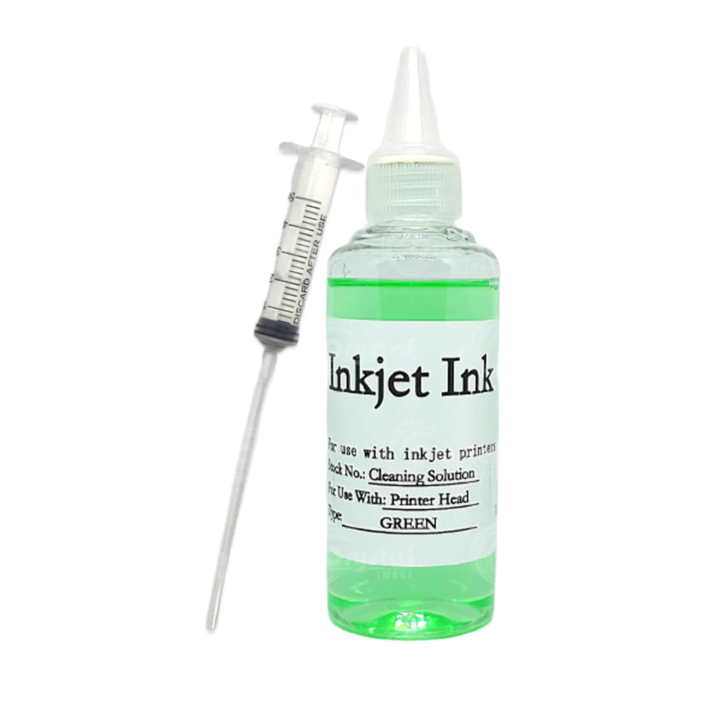 Cleaning Solution YASEN for Inkjet Printer with Syringe | Shopee ...
