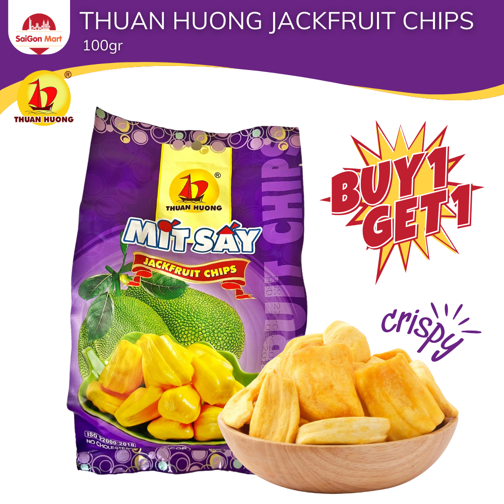 Jackfruit chips, langka dried crunchy healthy snack Thuan Huong BUY 1 ...