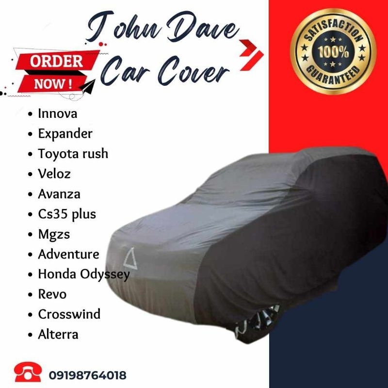 CAR COVER FOR INNOVA, EXPANDER, ADVENTURE ,TOYOTA RUSH, TOYOTA VELOZ ...