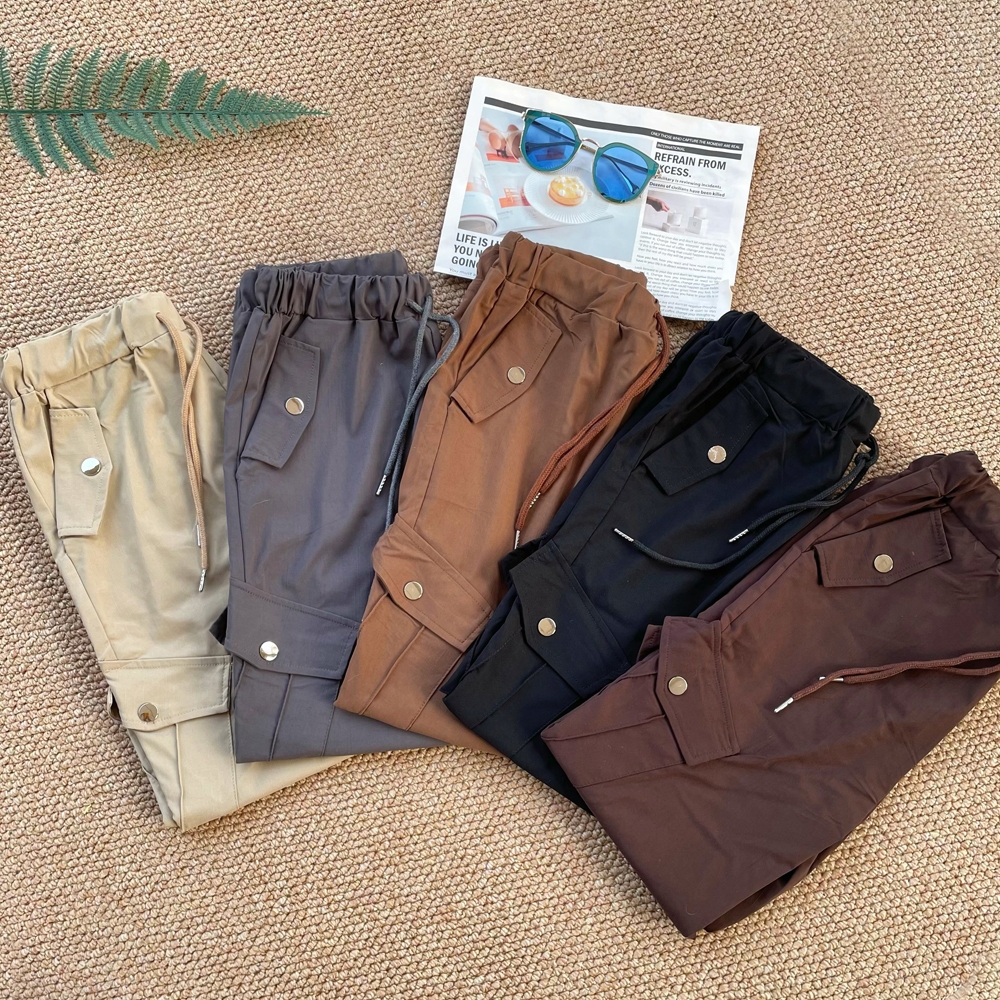 pregem#178 New Korean Cargo Pants Unisex New Arrival | Shopee Philippines