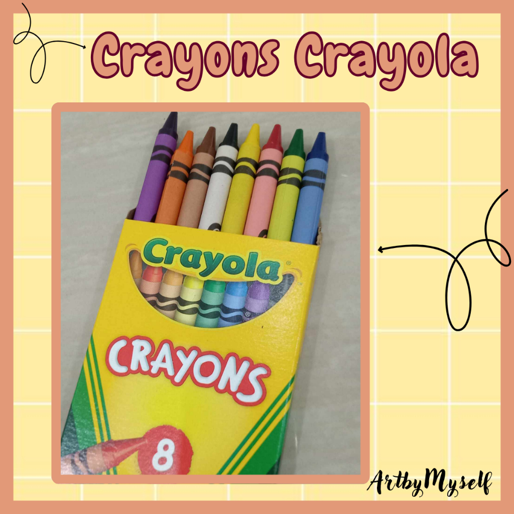 Crayons crayola 8pcs small size | Shopee Philippines