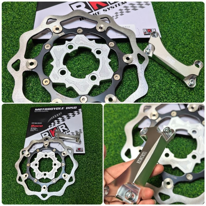 260mm big disc brake bracket cnc makapal thailand click i 125 150 v3 ...