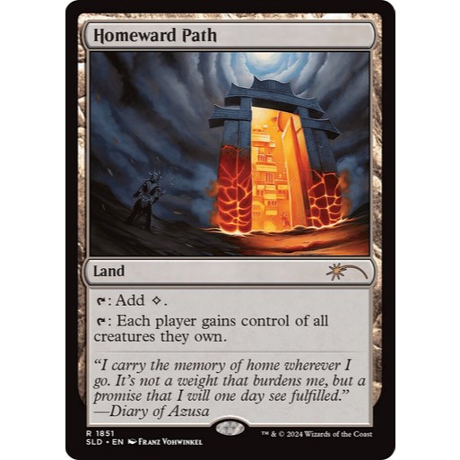 Magic the Gathering Homeward Path Secret Lair 20 Ways to Win | Shopee ...