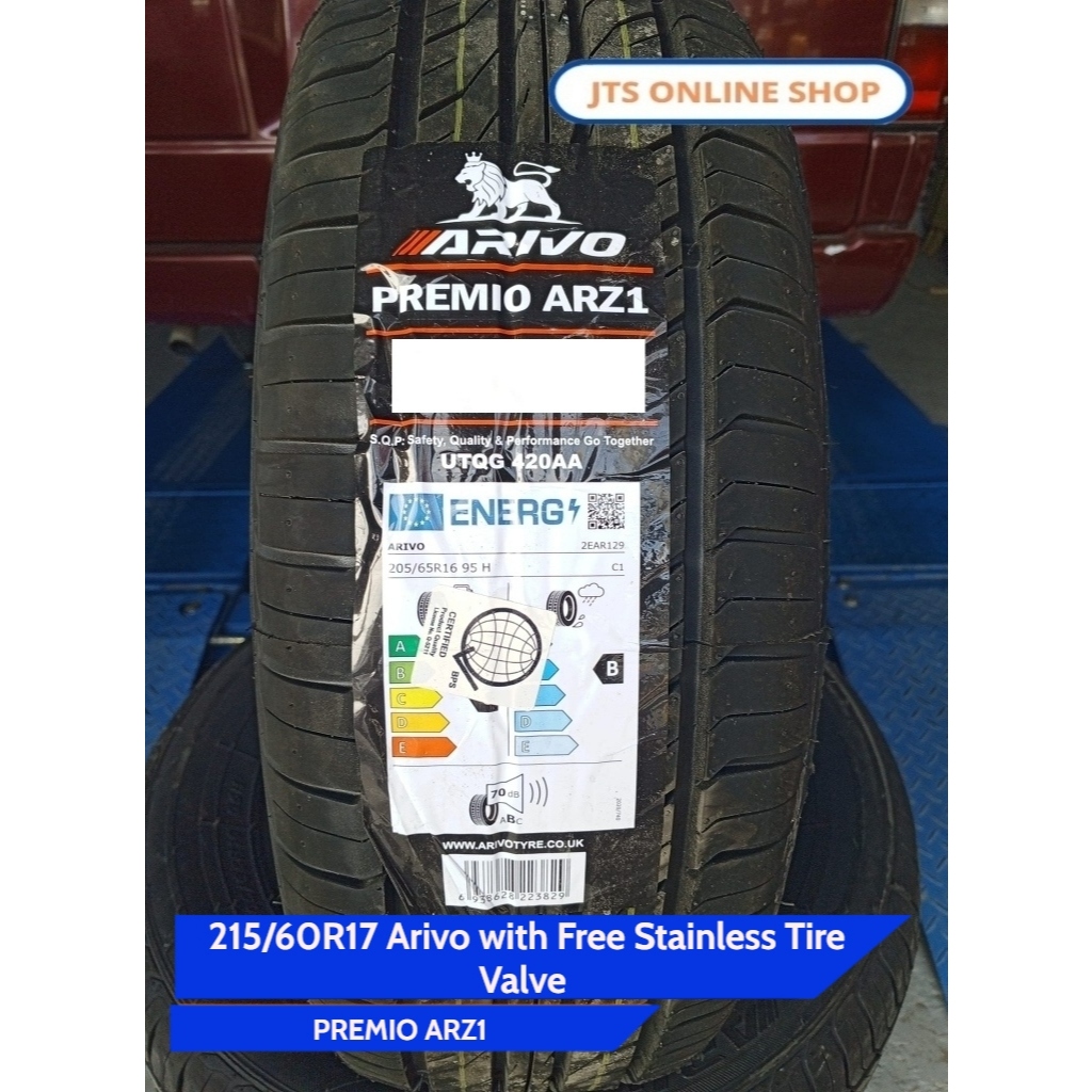 215/60R17 Arivo Premio ARZ1 with Free Stainless Tire Valve (PRE-ORDER ...