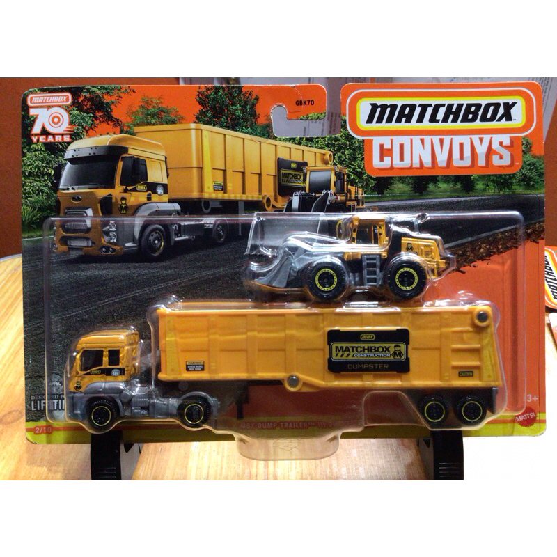 Matchbox Convoys 70years "Ford Cargo&Mbx Dump Trailer/Quarry King ...