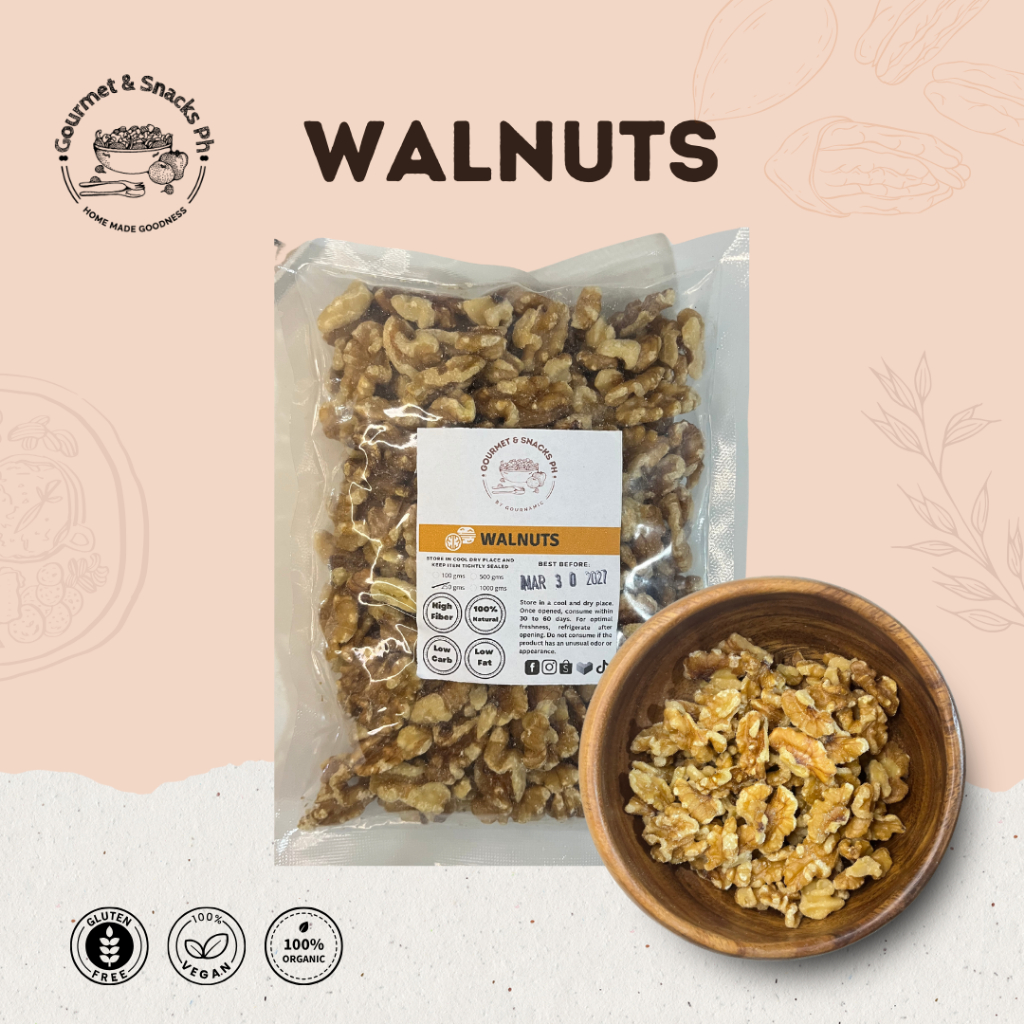 Raw Walnuts 100g/250g/500g/1000g | Shopee Philippines
