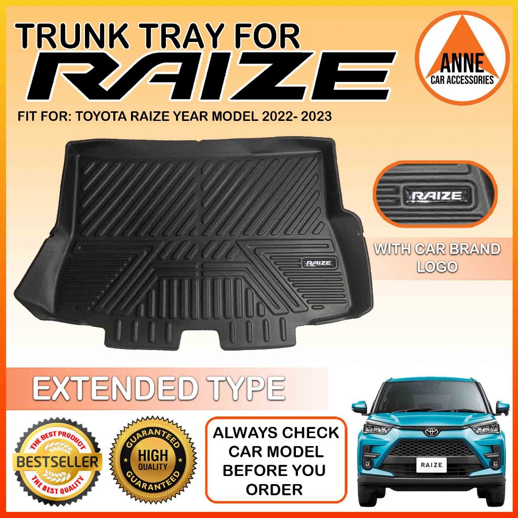 Car Trunk Tray for Toyota Raize 2022 2023 2024 2025 High Quality Rear ...