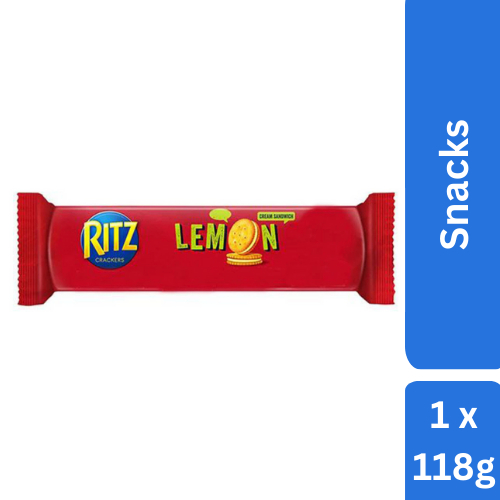 Ritz Crackers Lemon 118g | Shopee Philippines