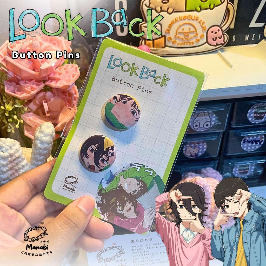 Look Back inspired 25mm Button Pins I Manabi_ph | Shopee Philippines