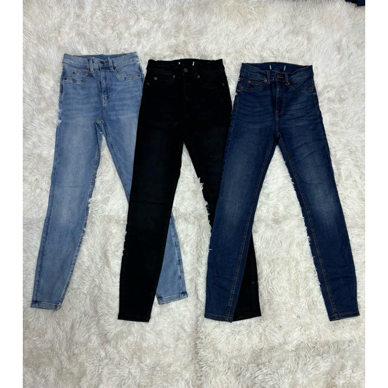 ZR UltraHighWaist Super Stretchable Body Hugging No Pocket Front Skinny ...
