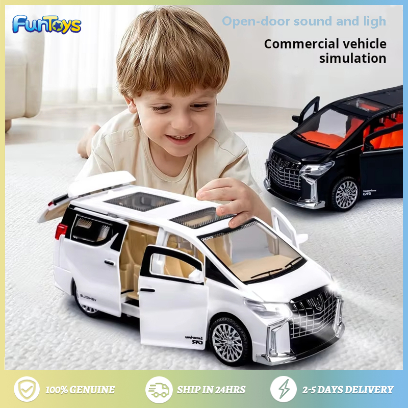 FunToy Alloy Car Model Toy High Quality Mpv Car Models With Sound And ...