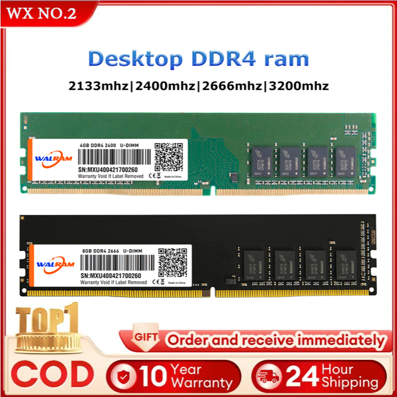 WALRAM 8GB Desktop RAM DDR4 2133MHz 2400MHz 2666MHZ memoria Ram DIMM ...