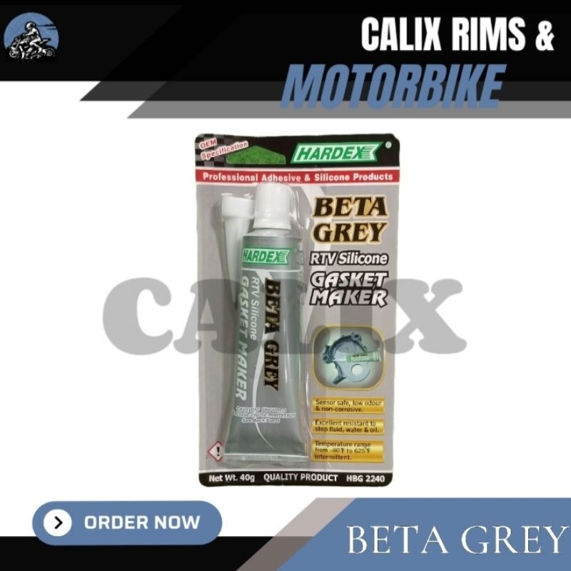 Hardex Beta Grey Gasket Maker 40g (1pc) | Shopee Philippines