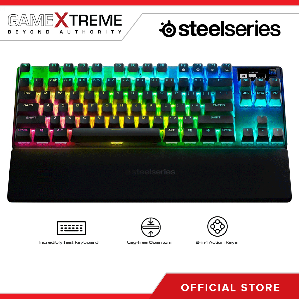 SteelSeries Apex Pro TKL Keyboard KB 64865 LW | Shopee Philippines