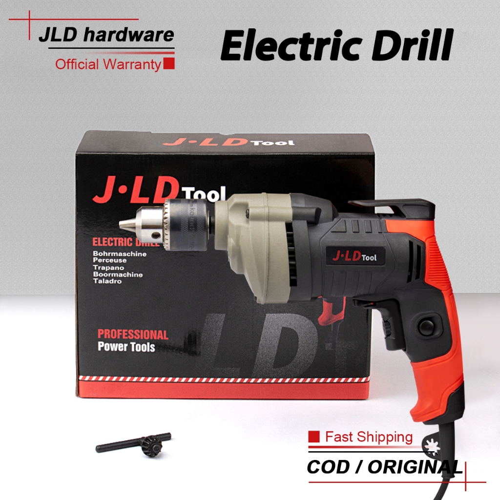 JLD Electric Hand Drill Variable Speed 13MM Hand Drill AC Portable ...