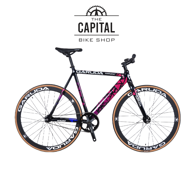 Garuda HAVOC Cool laser-labeled aluminum 700c Fixed bike | Shopee ...