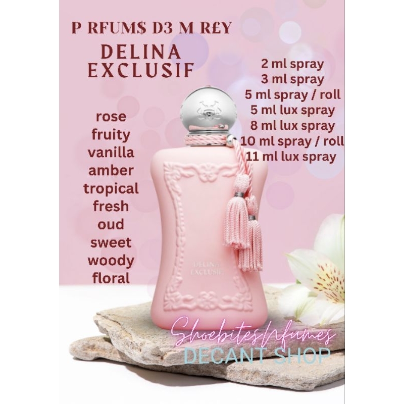 Sample Size / takal Niche Delina Exclusif EDP 3-11 ml | Shopee Philippines