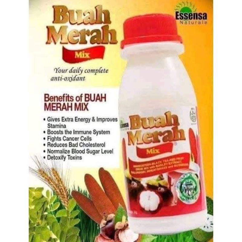 ORIGINAL Buah Merah mix juice the synergy of 6 powerful immune system | Shopee Philippines
