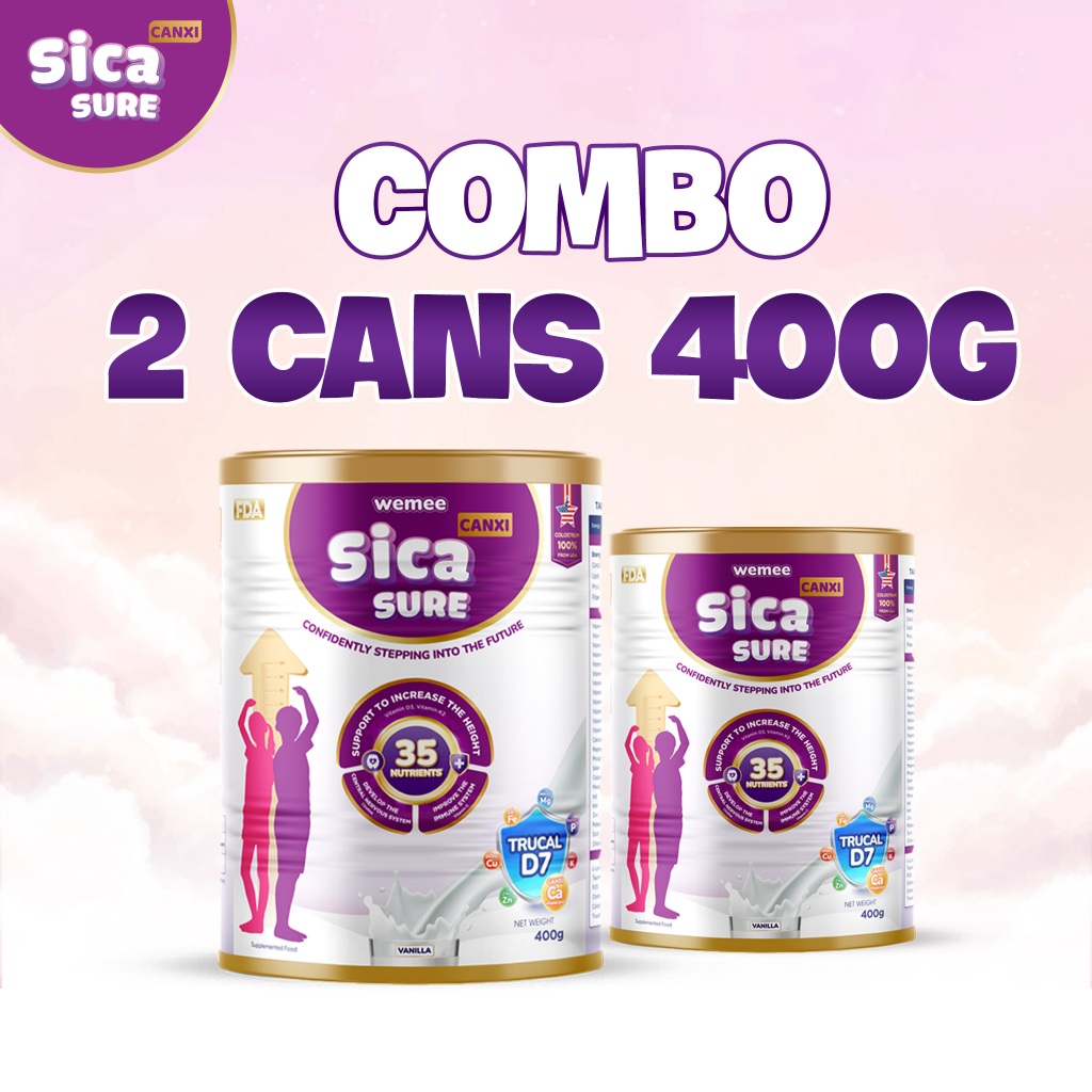 SicaSure Canxi - Combo of 2 cans Milk for Height Growth in Children ...