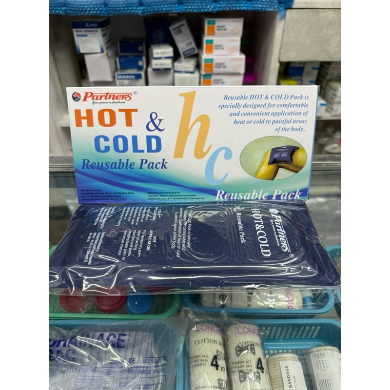 Hot and Cold Reusable Pack 350 ML - Gel Ice for Injuries | Shopee ...