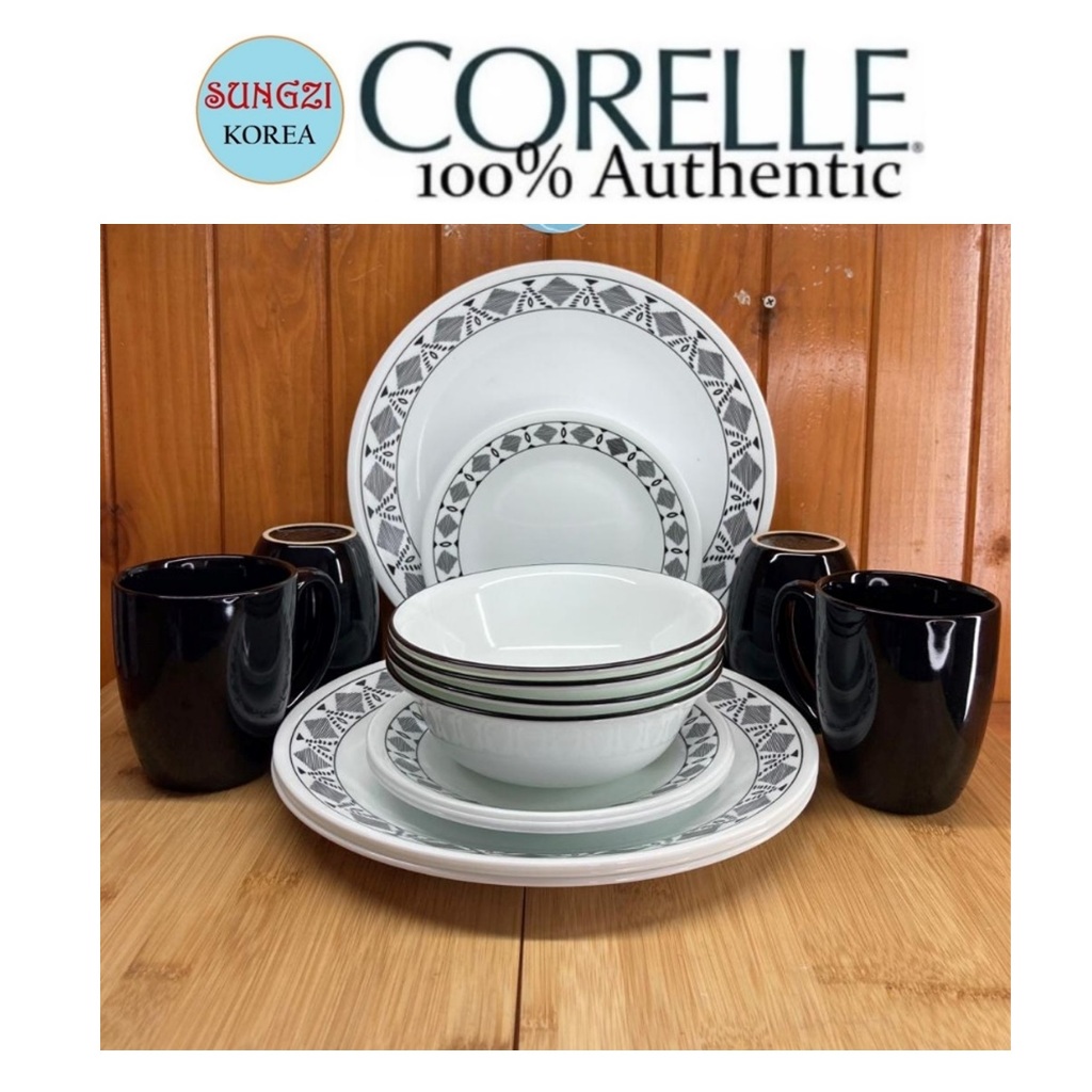 CORELLE Classic Dinnerware 16 Piece Set Cusco | Shopee Philippines