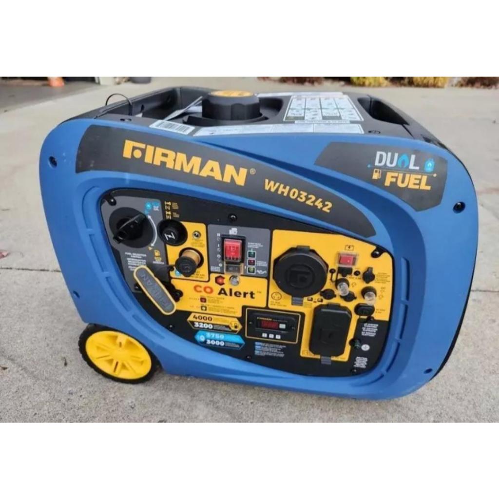 Brand New Firman Dual-fuel 4000W Inverter Portable Generator Electric ...