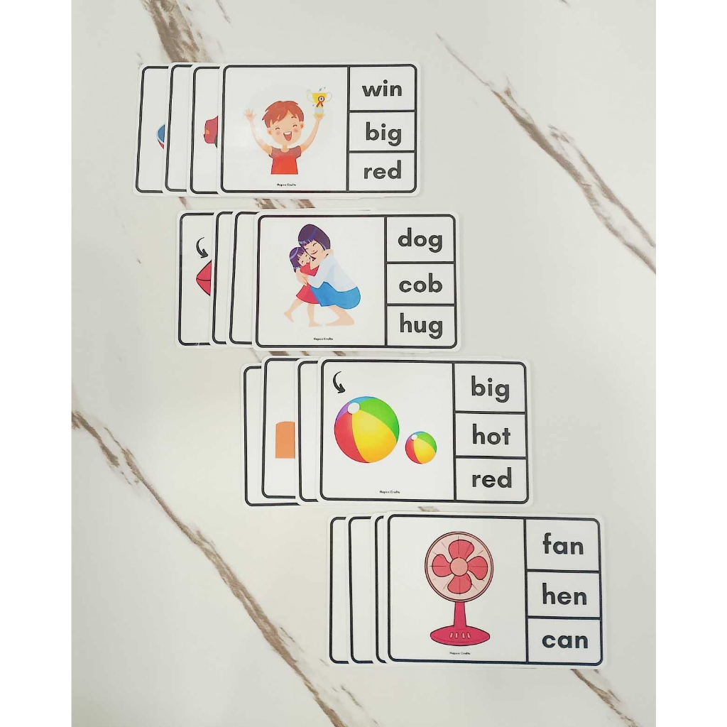 LEARNING KIT, CVC Matching | Shopee Philippines